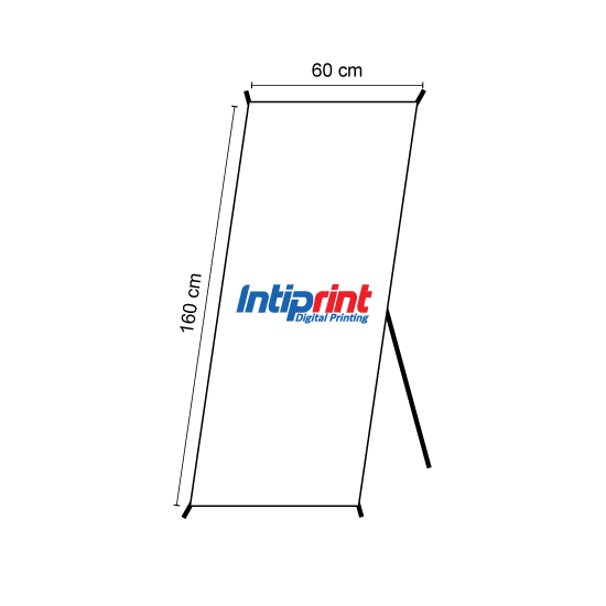 X Banner Albatros Uk. 60 x 160cm | Intiprint