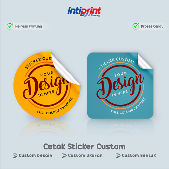 Sticker Ritrama Custom | Intiprint