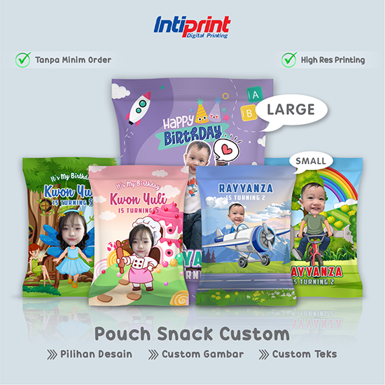 Snack Pouch Custom (28 x 40 cm) | Intiprint