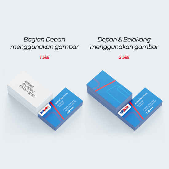 Kartu Nama Art Carton 310gsm | Intiprint