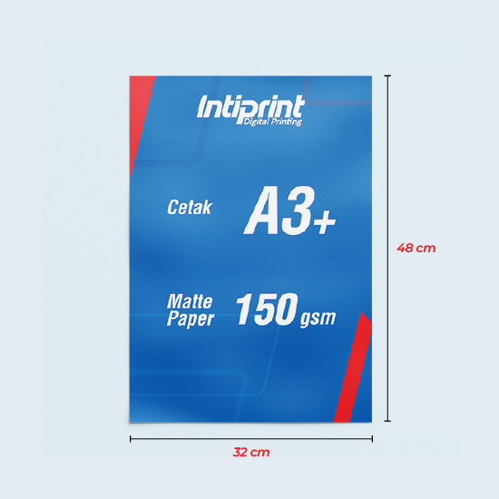 Matte Paper 150gr A3+ 32 x 48 cm | AP 150 | Intiprint